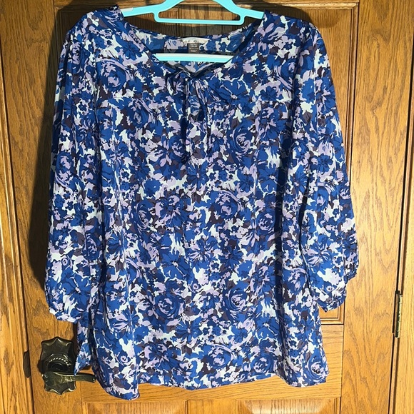 White Stag | Tops | Yoke On Front Back With Keyhole Tie Opening | Poshmark